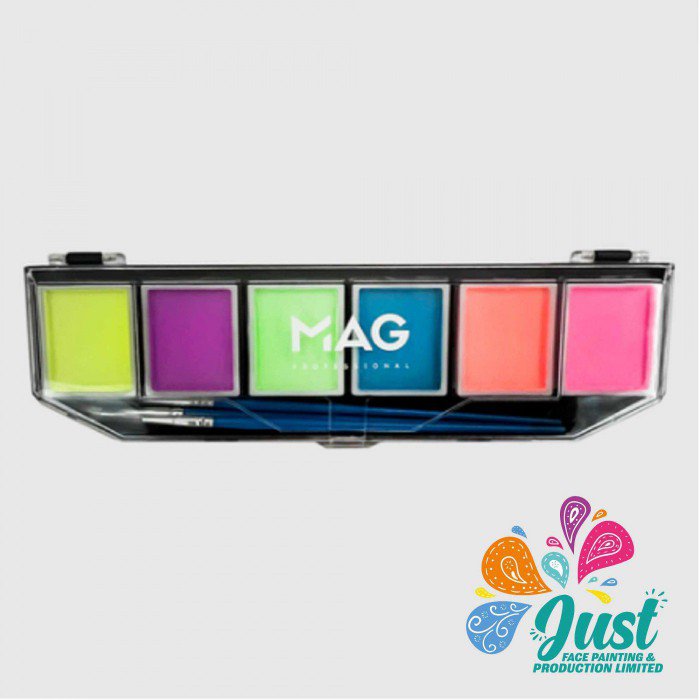 MAG Face Painting - Aquagrim MAG Palette - Face painting MAG Set light ...